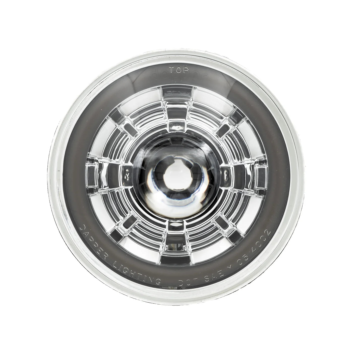 High/Low Beam Chrome 30W LED 575 with HDR Smoked Red Halo – CK ...